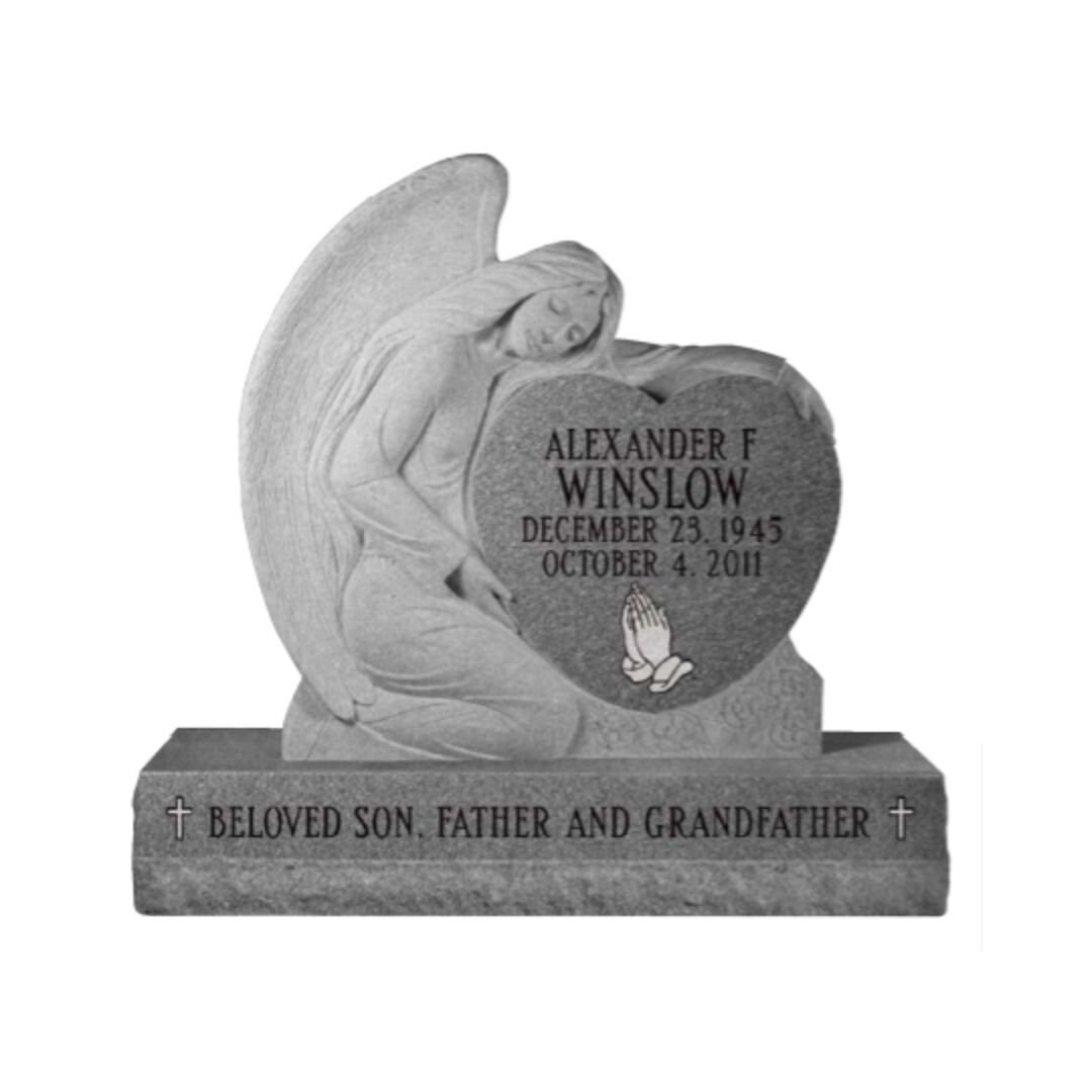 Statue Cemetery Headstone Memorial Monument Gravestone - Etsy
