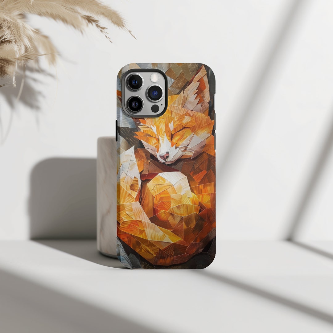 Cute Kitsune Fox Japanese Origami Phone Case iPhone 15 14 13 Case ...