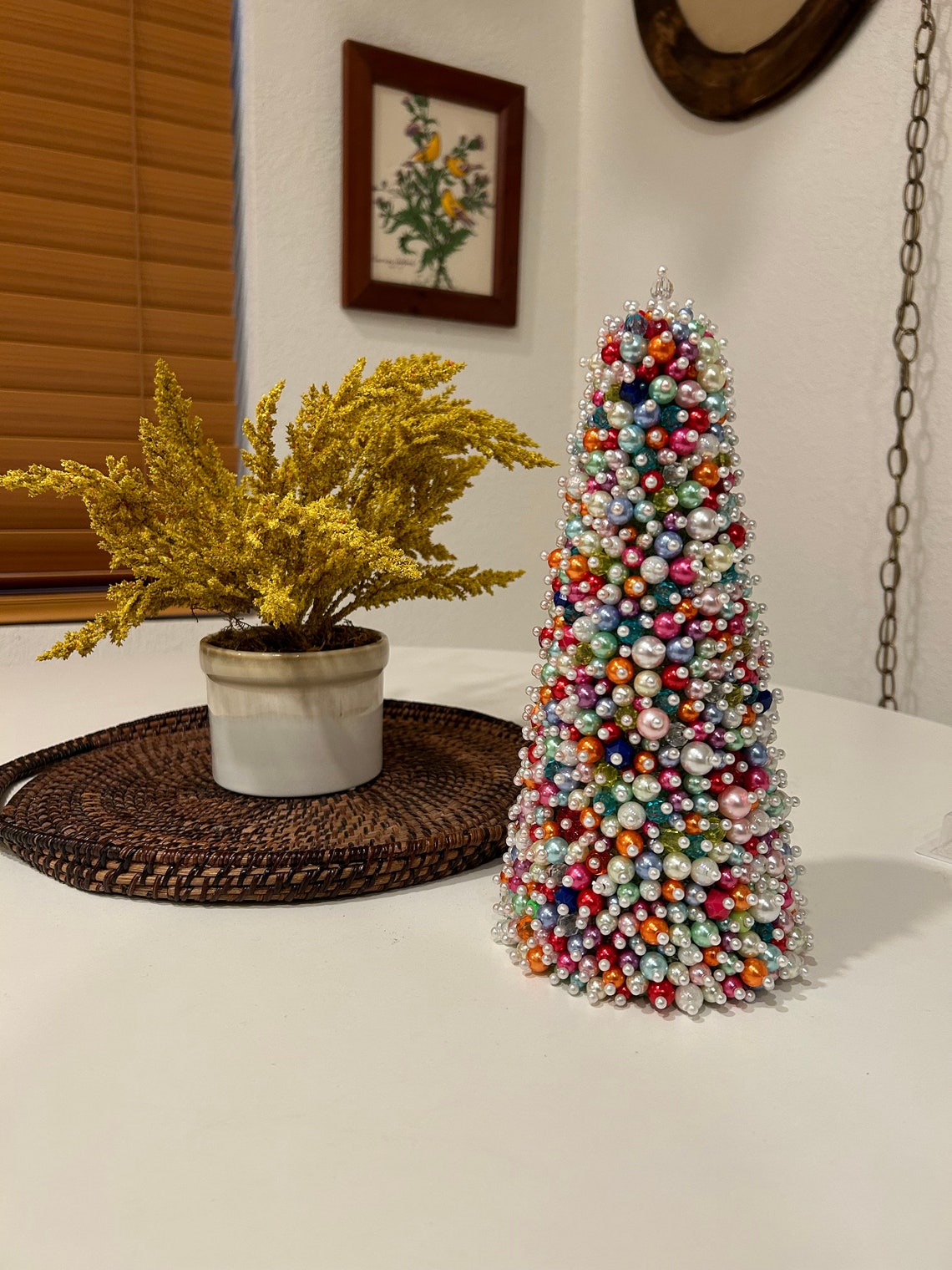 Handmade Beaded Tree - Etsy
