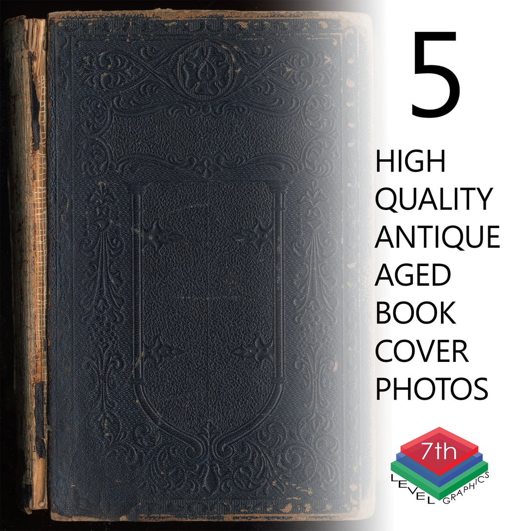 Antique Paper - Aged Book Covers 1 - Etsy