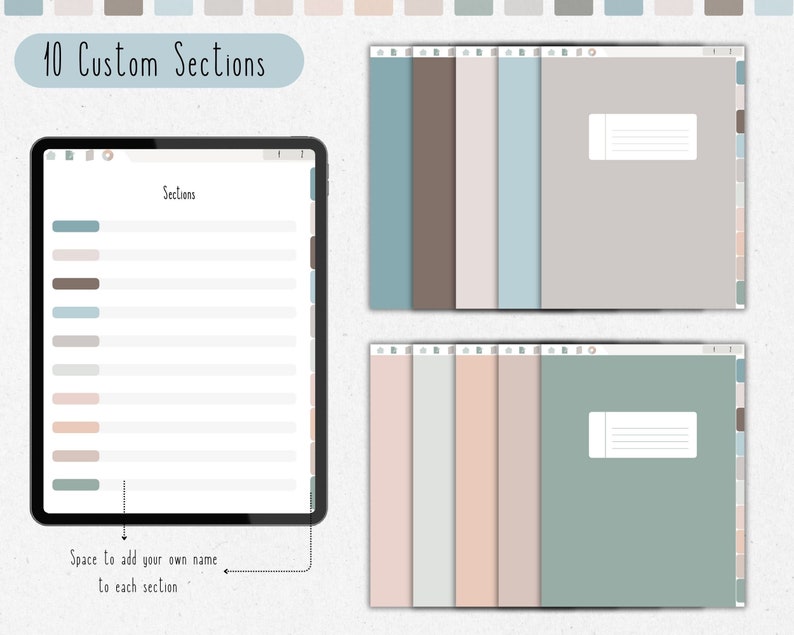Hyperlinked Digital Note Template, Cornell Notes, Student Note Taking ...