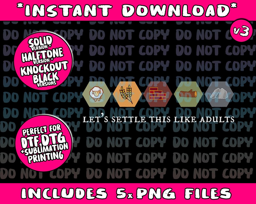 Let's Settle This Like Adults Board Game Night Shirtpng Bundle ...