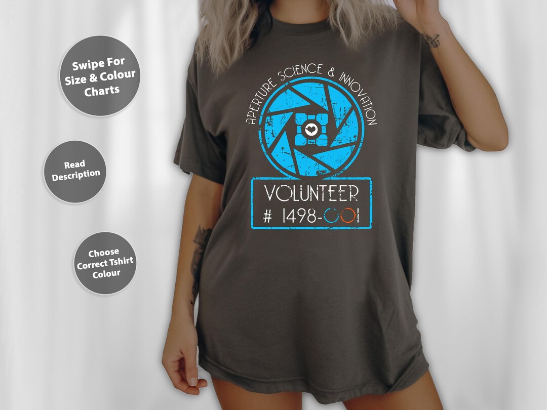 Aperture Science Volunr & Innovation Science T-shirt, Sweatshirt ...