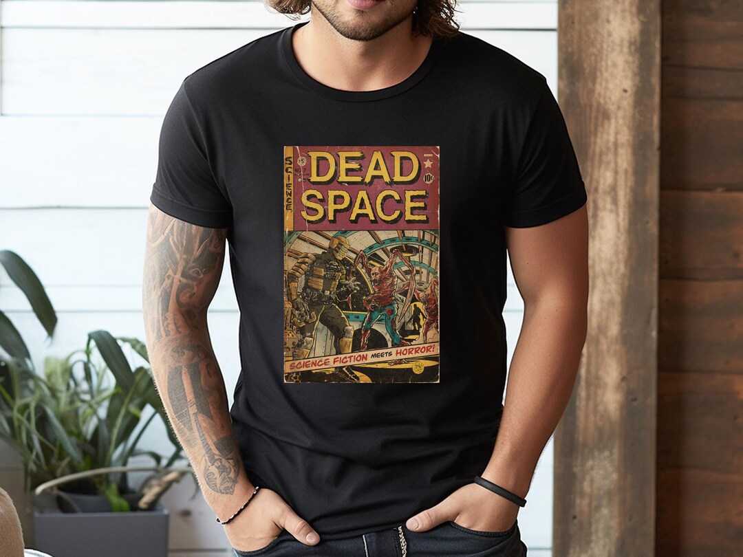 Dead Space Fan Art Comic Cover T-shirt, Sweatshirt, Hoodie, Tote Bag ...
