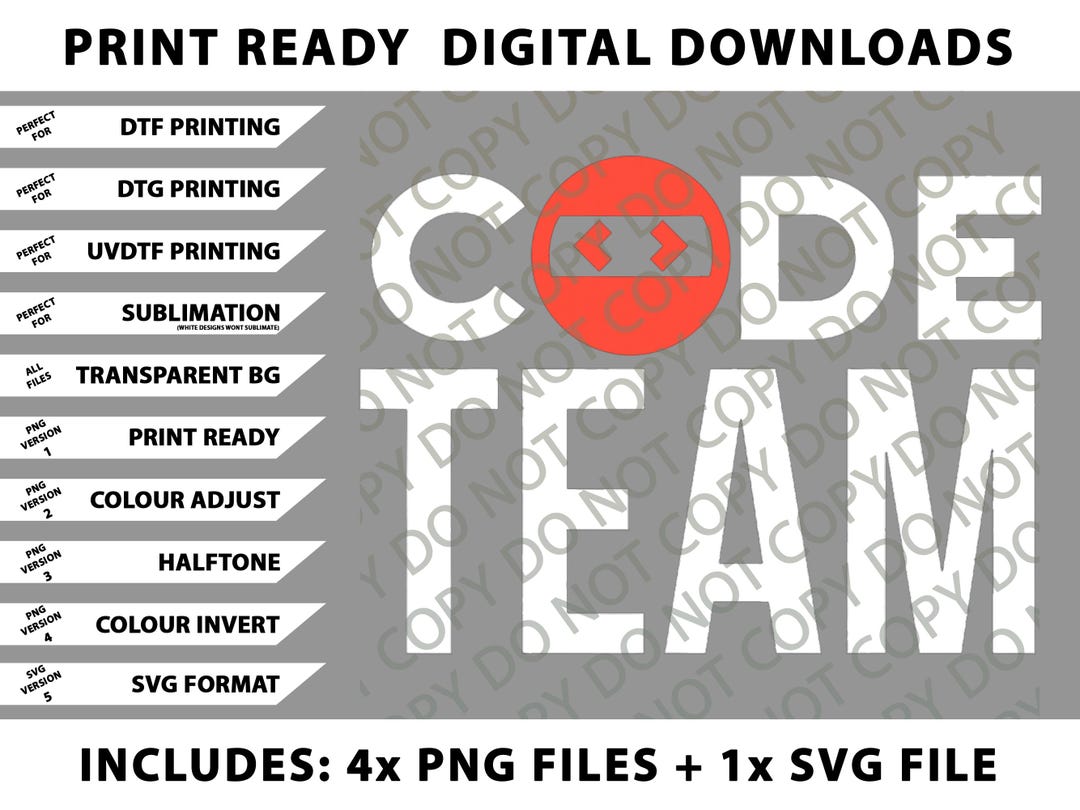 Code Team Programming Programmer Coder Coding Png Bundle, SVG Files ...