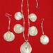Jingle Shell Pendant Necklace With Matching Earrings - Etsy