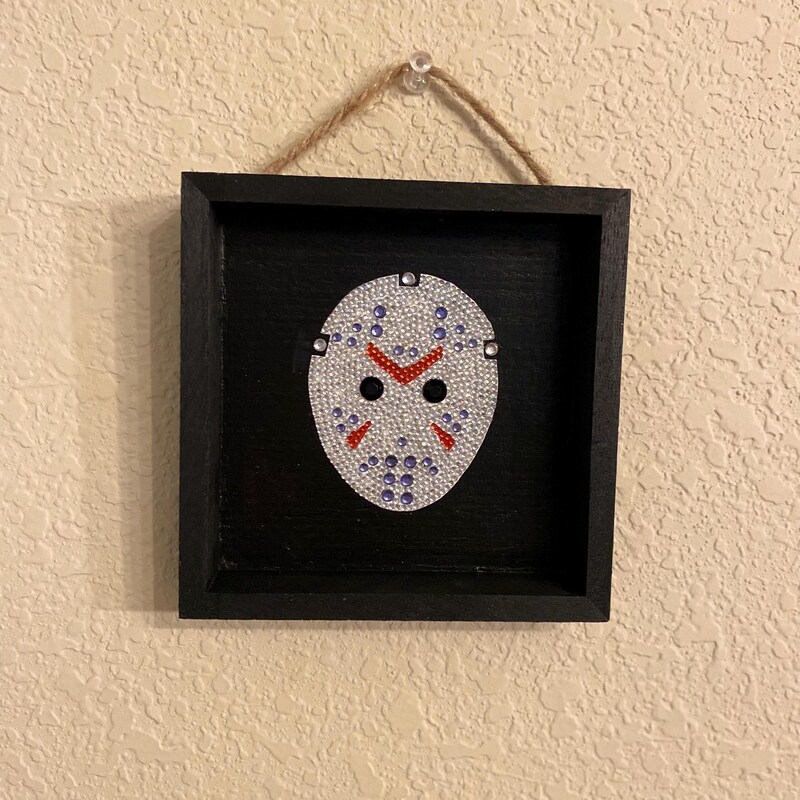 Bedazzled Scream Mask - Etsy