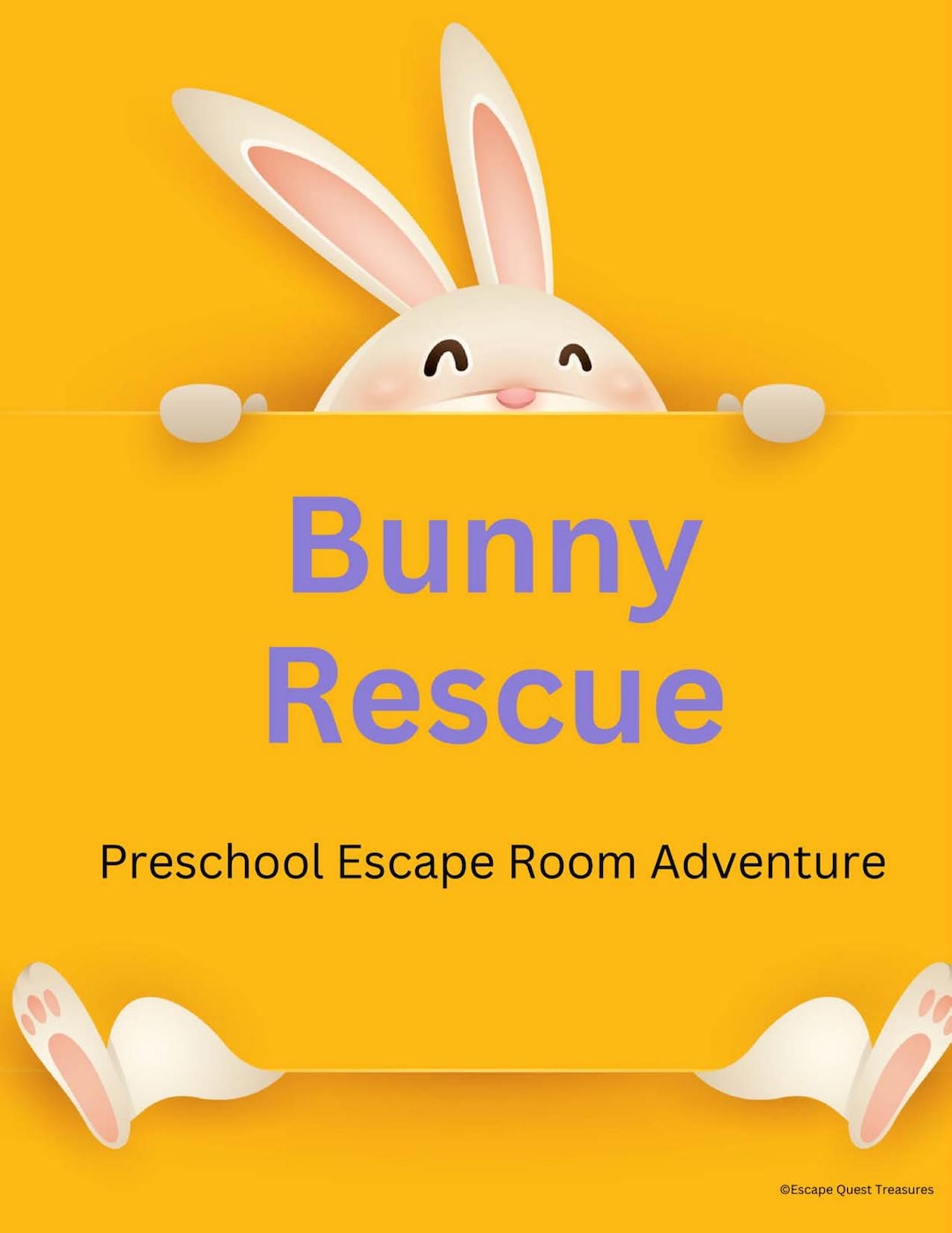 Bunny Rescue Preschool Escape Room Adventure | Fun Easter Learning Game ...
