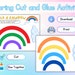 Build a Rainbow Craft: DIY Cut and Assemble Activity (digital Download ...