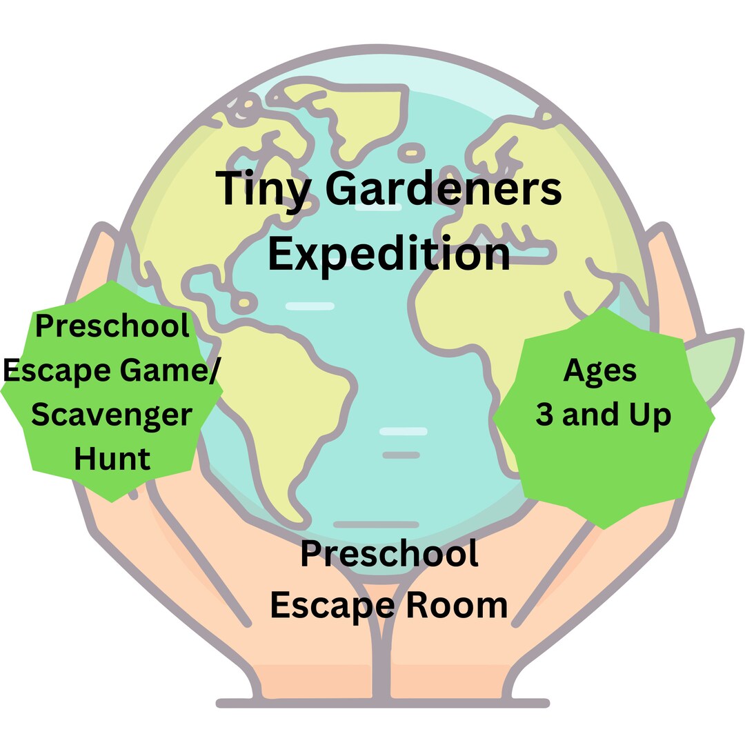 Tiny Gardener Preschool Escape Game | Scavenger Hunt | Ages 3+ | Fun ...