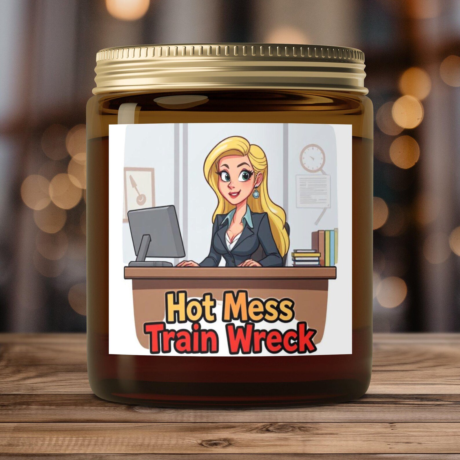 Hot Mess Train Wreck PNG | Funny Blonde Woman Sublimation | T-shirts ...