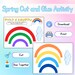 Build a Rainbow Craft: DIY Cut and Assemble Activity (digital Download ...