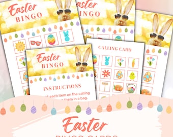 Printable Spring Bingo 30 Spring Bingo Cards Spring Activity for Kids ...