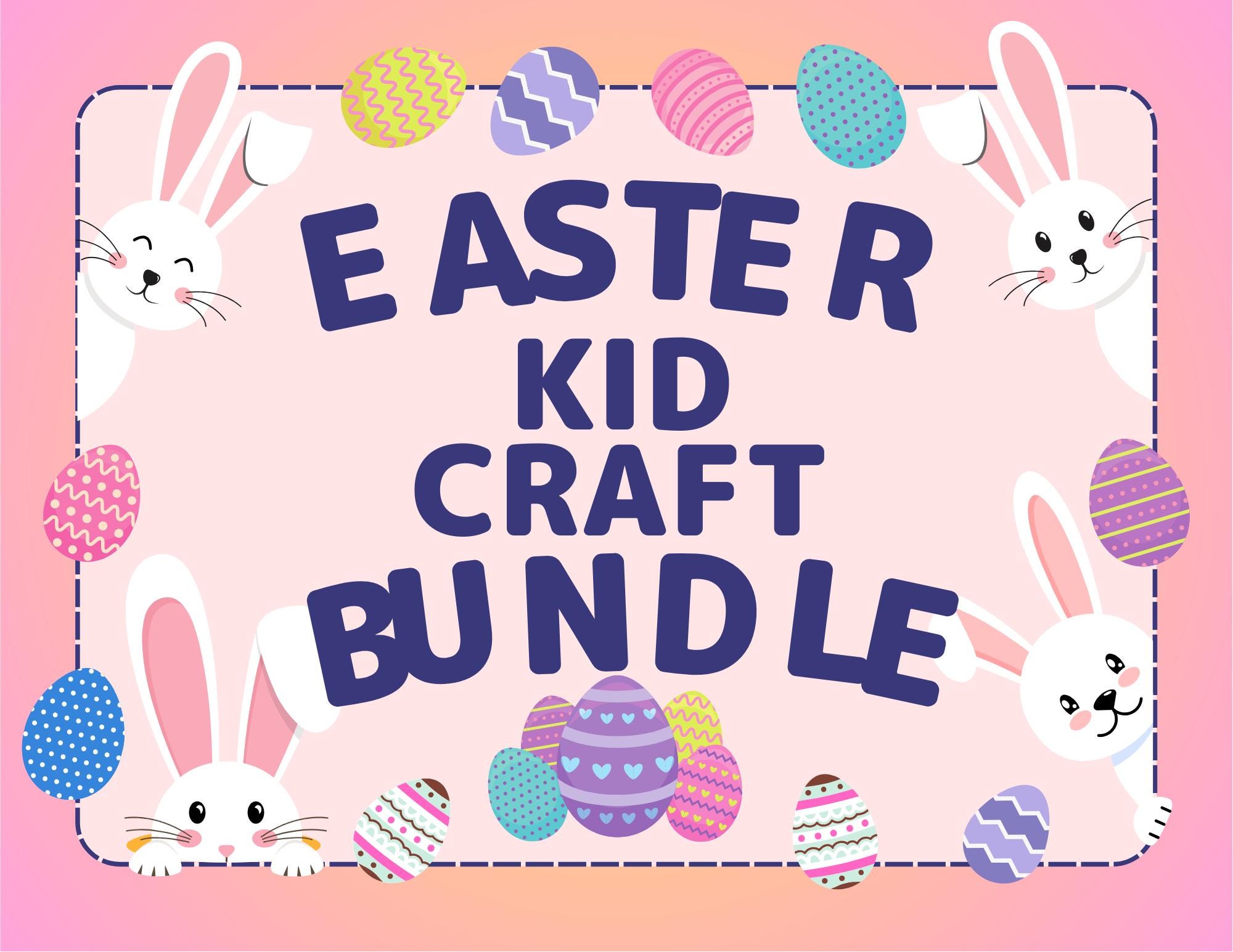 Easter Kid Crafts | Color and Cut Activities | Easter Bookmarks to ...