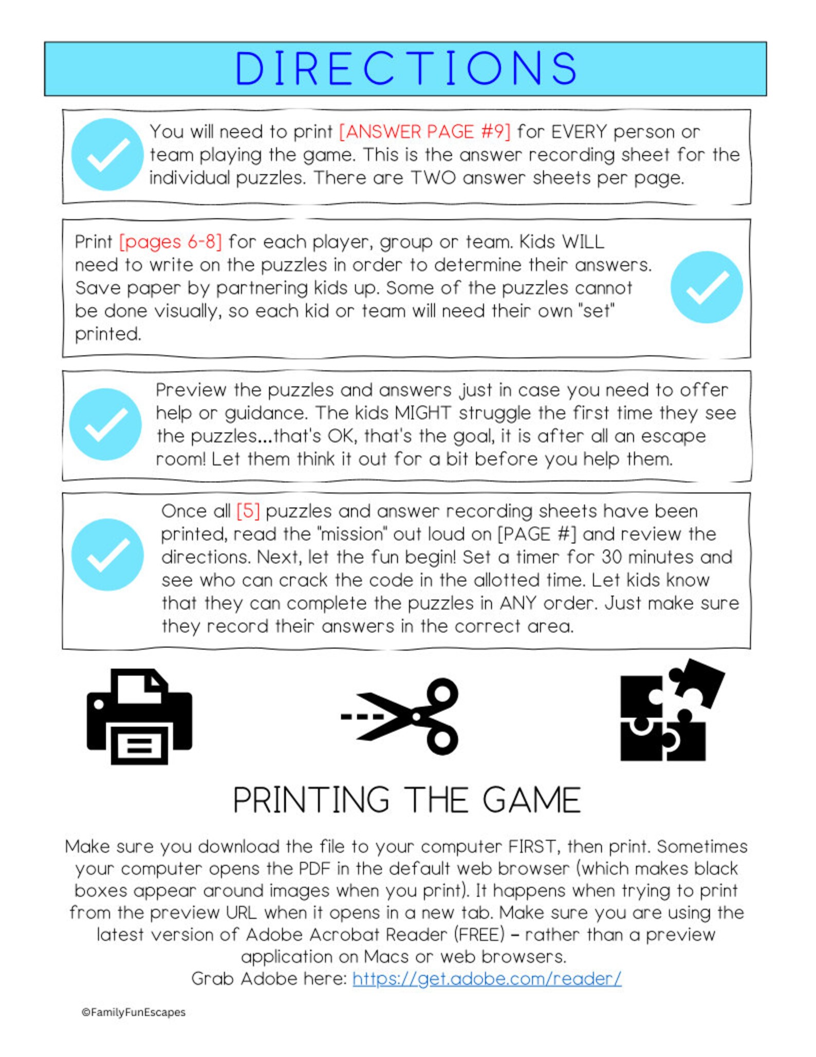 Founding Fathers Escape Game: History Puzzles & Maze (digital Download ...