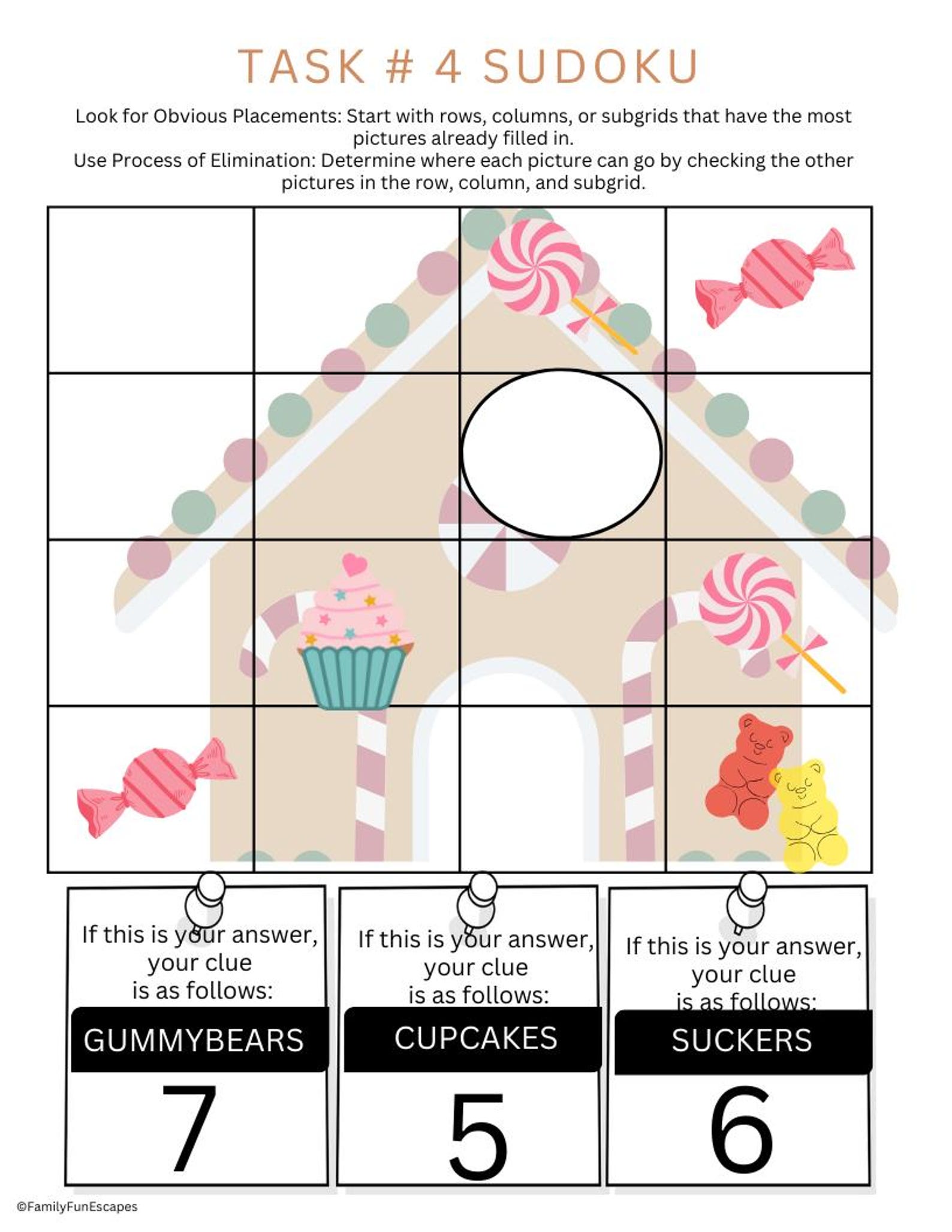 The Gingerbread House Mystery Escape Game | Ages 7+ | 12 Puzzles | 60 ...