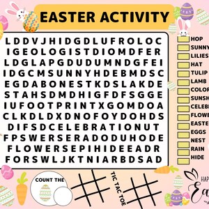 Easter Kid Crafts | Color and Cut Activities | Easter Bookmarks to ...