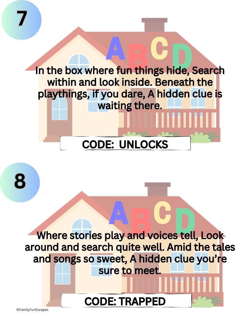 Alphabet Adventures Scavenger Hunt for Kindergarten | Fun Escape Game ...