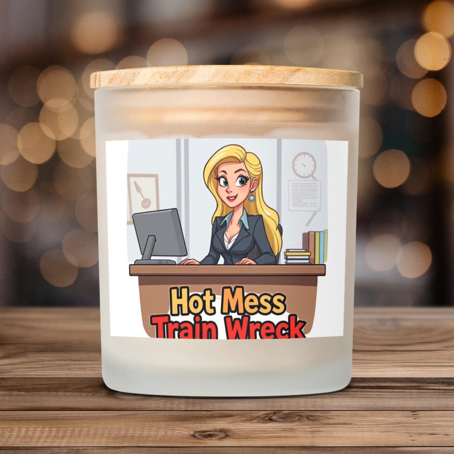 Hot Mess Train Wreck PNG | Funny Blonde Woman Sublimation | T-shirts ...