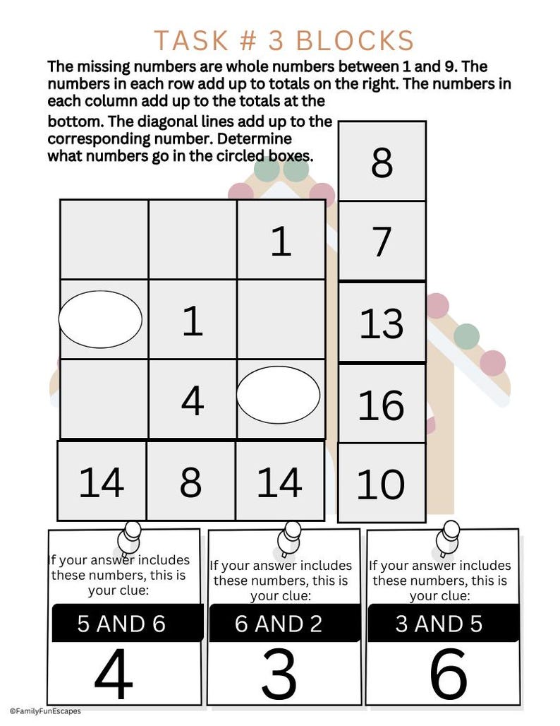 The Gingerbread House Mystery Escape Game | Ages 7+ | 12 Puzzles | 60 ...