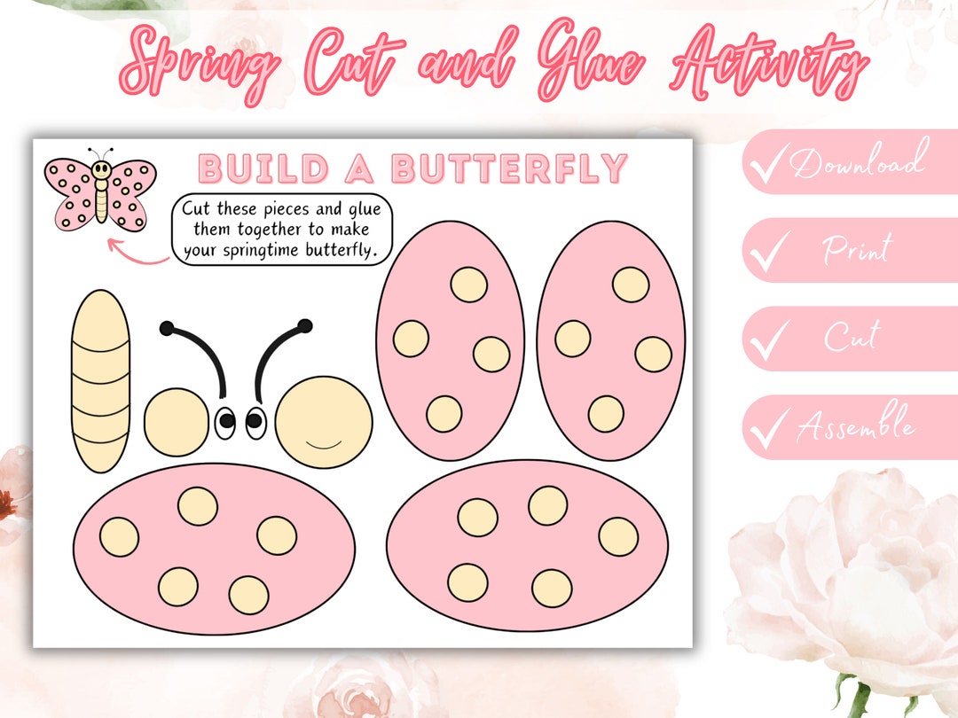 Build a Butterfly Craft - Etsy