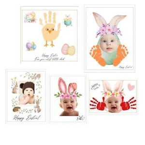 Easter Handprint Art: DIY Spring Keepsakes (printable) - Etsy