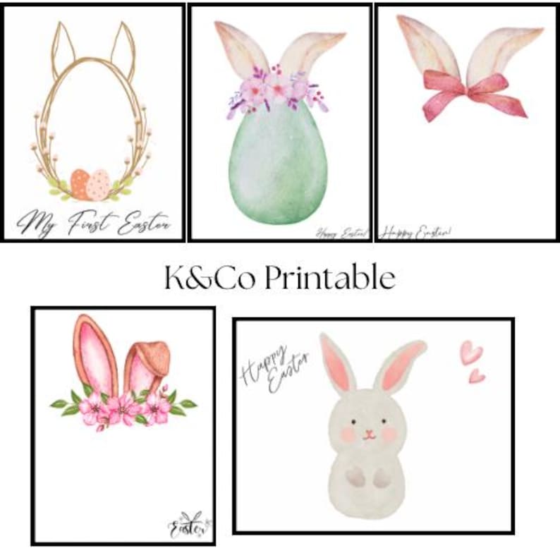 Easter Handprint Art: DIY Spring Keepsakes (printable) - Etsy