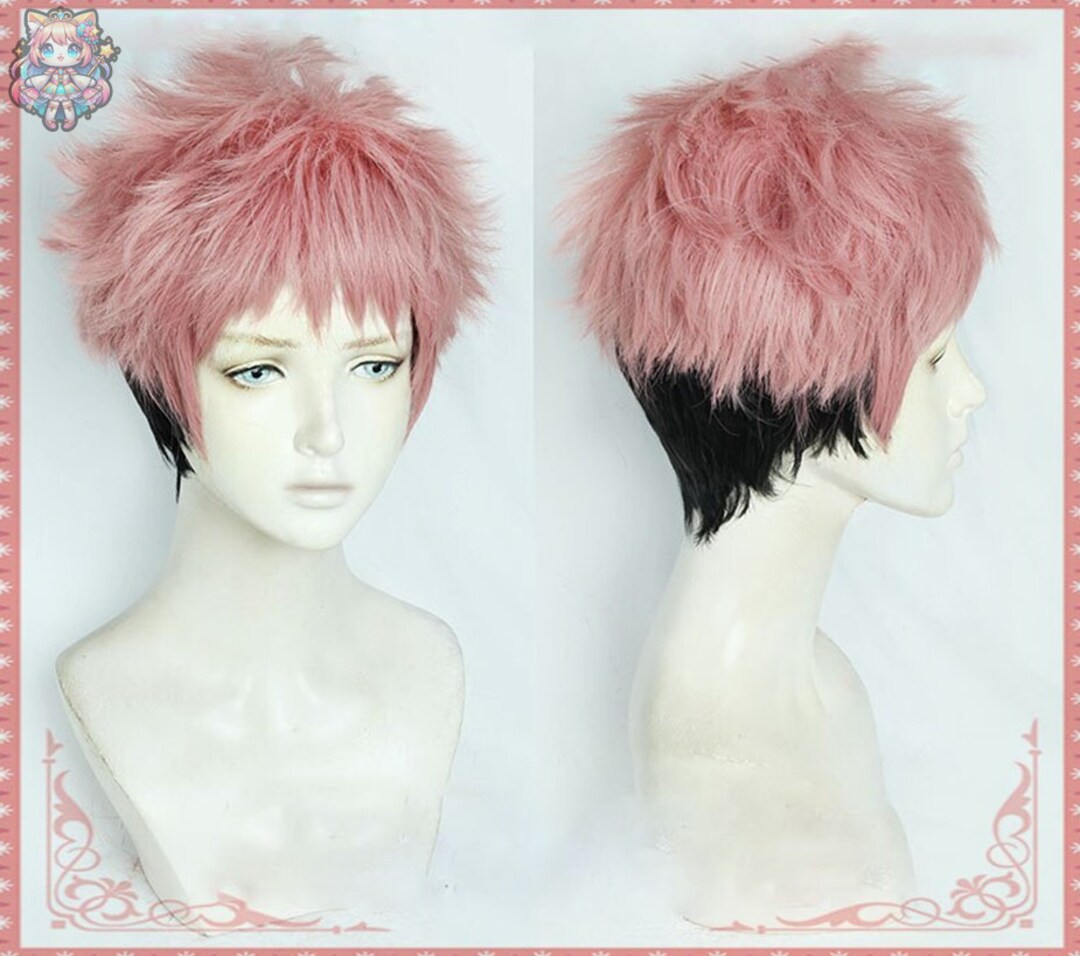 Cosplayer Wig, Yuji Itadori, Anime, Cosplay, Character Heat Resistant ...