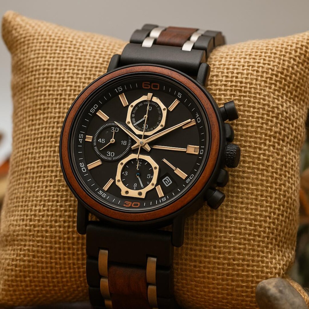Wooden Watch for Men Personalized , Custom Watches, Handmade Unique ...