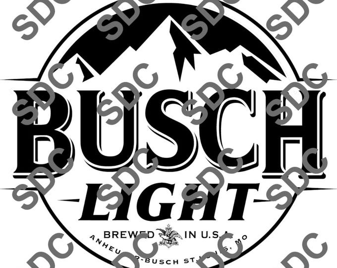 Busch Light Apple SVG and PNG. Cricut Compatible - Etsy Canada