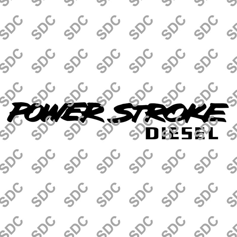 Powerstroke Emblem - Etsy