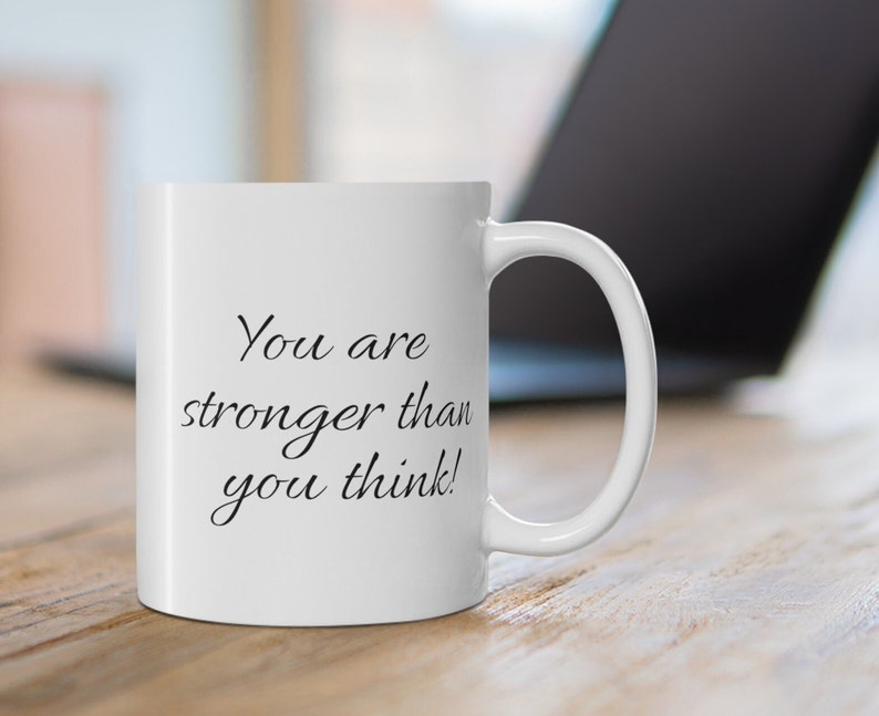 You Are Stronger Than You Think | Inspirational Gift | Motivational ...