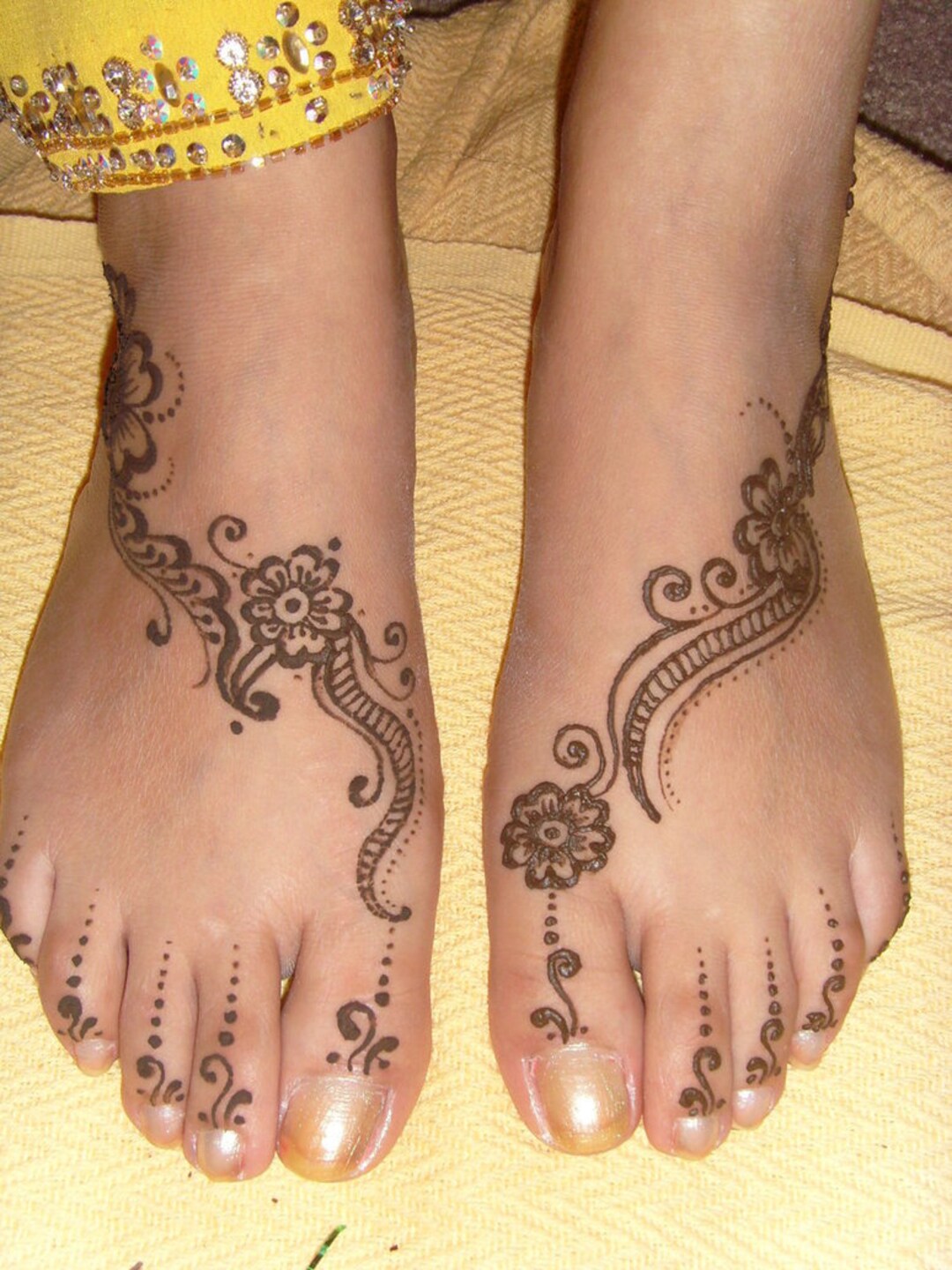 Henna Penna Natural Temporary Tattoos - Thick/thin Two Ended Pen ...