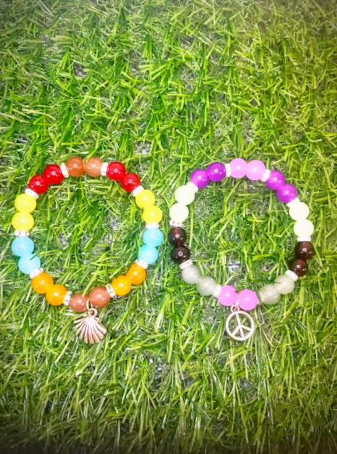 Total Drama Island (TDI) Lindsay + Beth Matching Glass Bead Besties ...