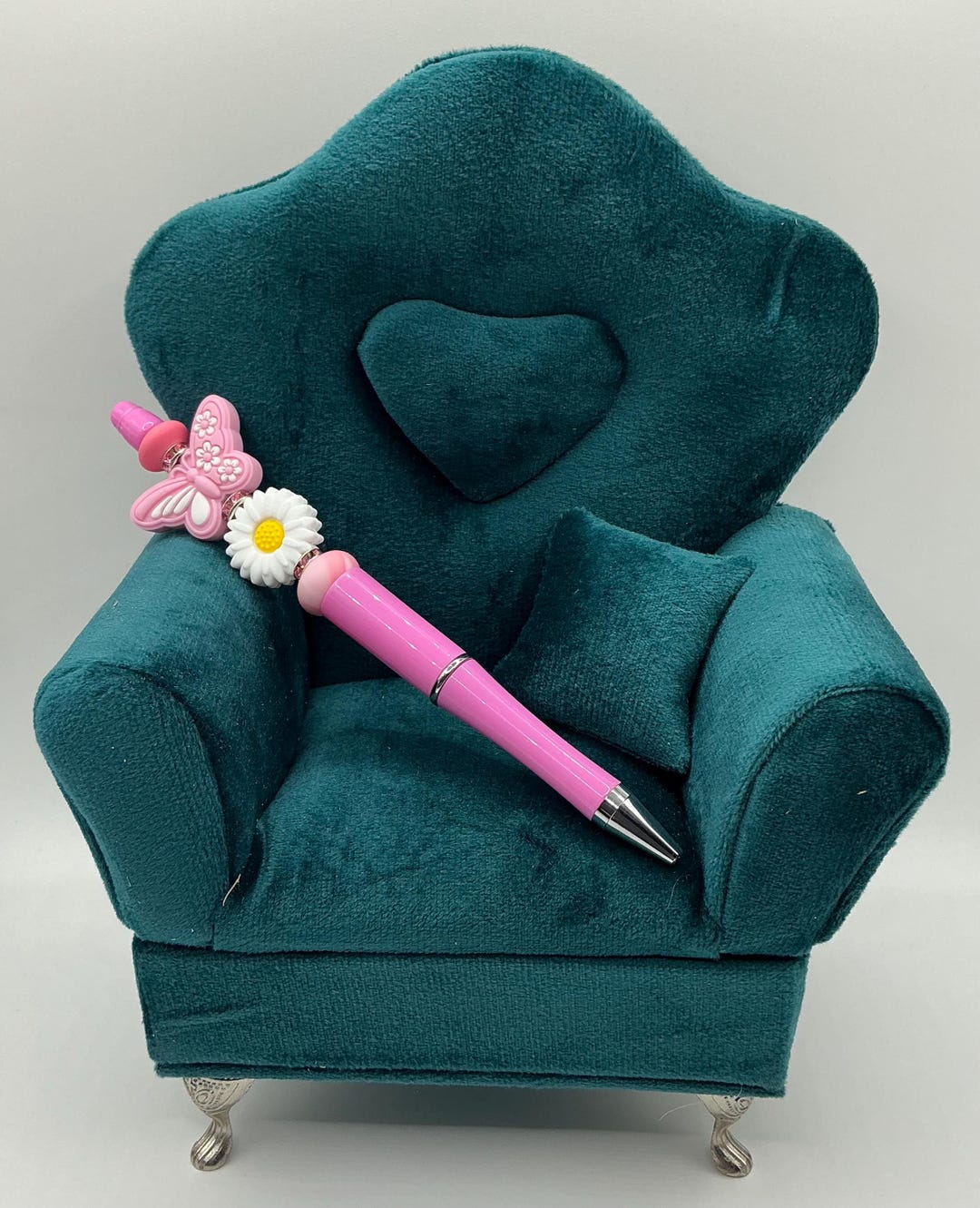 Pink Casing With Black Ink, Pink Butterfly, White Flower, Pink Marbled ...