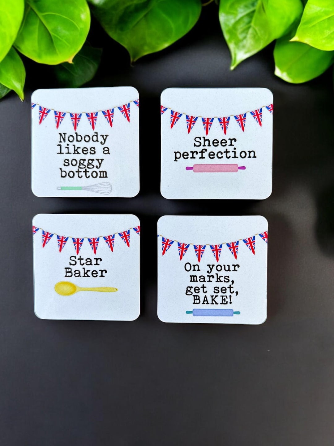 British Bake off Inspired Magnets - Etsy