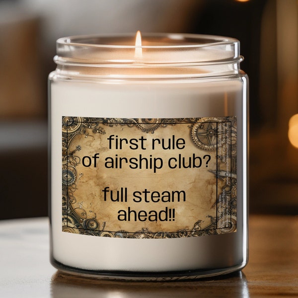 Steampunk Candle - Etsy