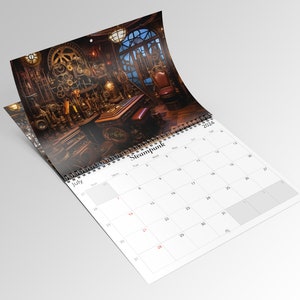 STEAMPUNK HOME CALENDAR 2024 H 11 X 8.5 a Great Gift for Anyone ...