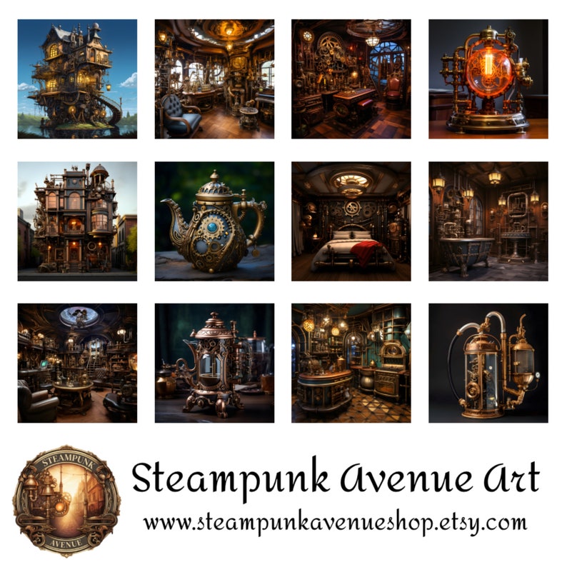 STEAMPUNK HOME CALENDAR 2024 H 11 X 8.5 a Great Gift for Anyone ...