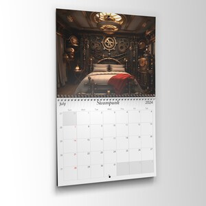 STEAMPUNK HOME CALENDAR 2024 H 11 X 8.5 a Great Gift for Anyone ...