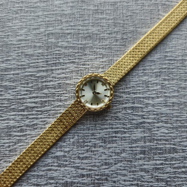 Dainty Gold Watch - Etsy