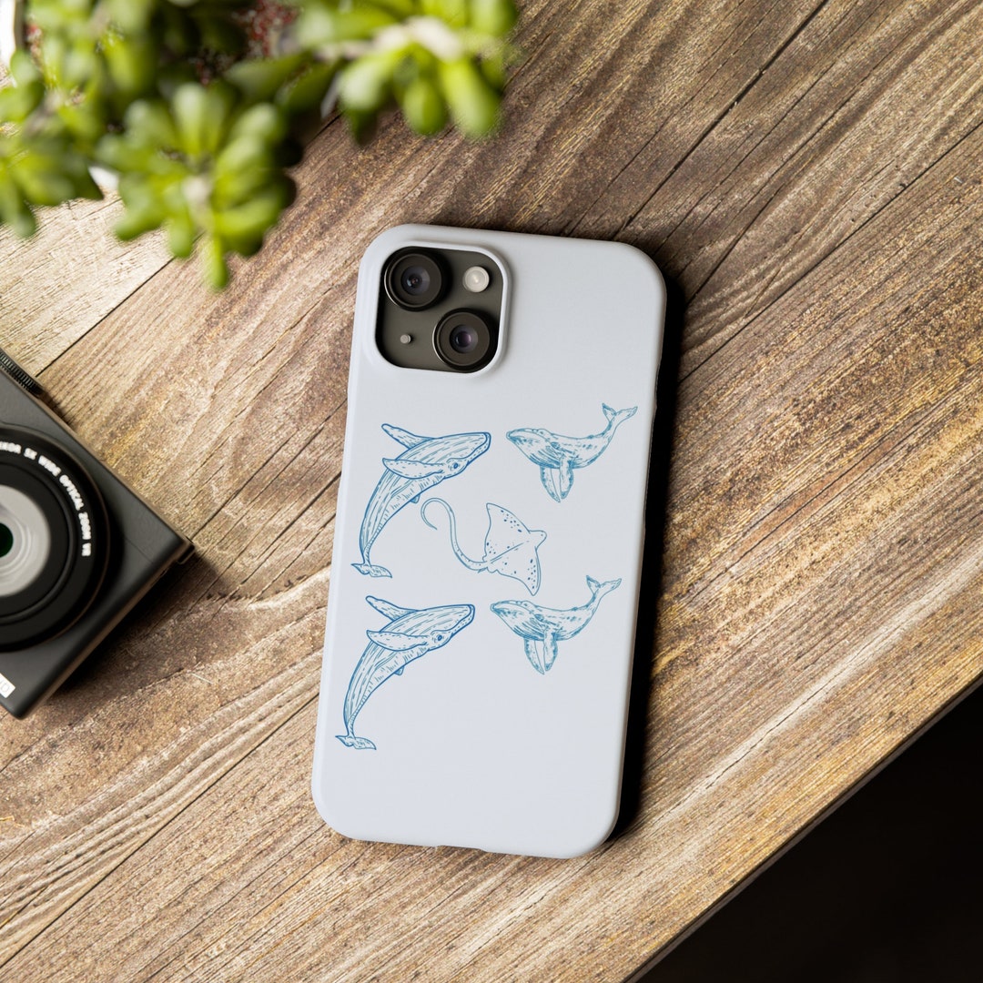 Whale Phone Case, Humpback Whale Phone Case, Ocean Phone Case, Sea ...