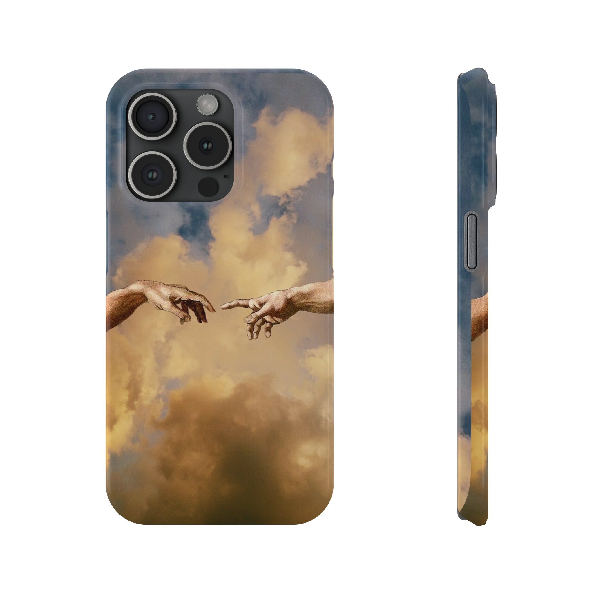 Michelangelo "the Creation of Adam" Phone Case for iPhone 15 14 13 12 ...