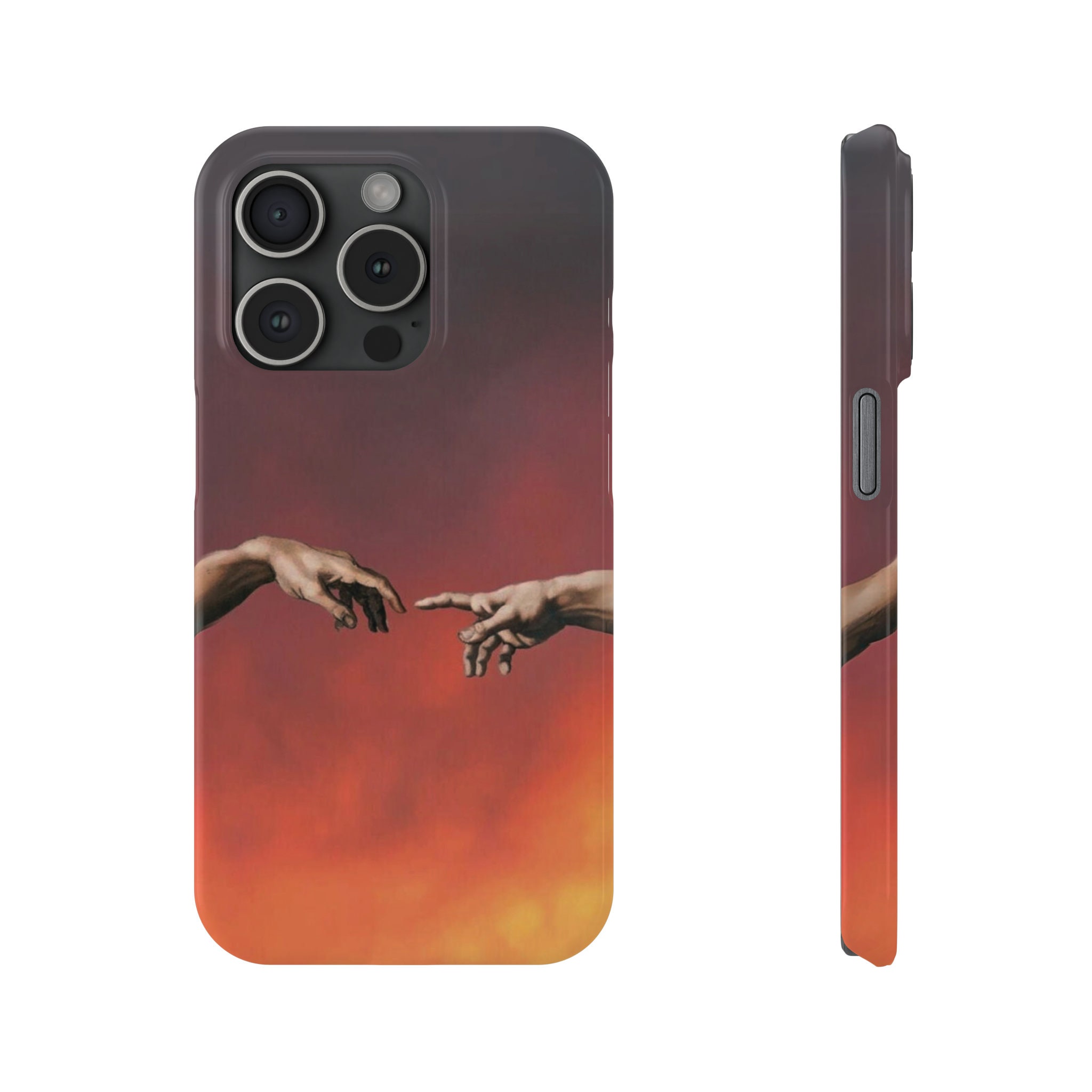 Michelangelo the Creation of Adam iPhone Case, Renaissance Art Phone ...
