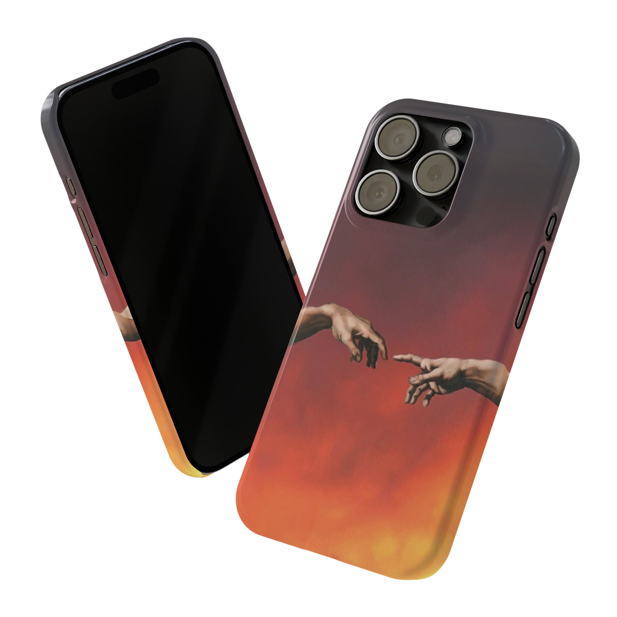 Michelangelo the Creation of Adam iPhone Case, Renaissance Art Phone ...