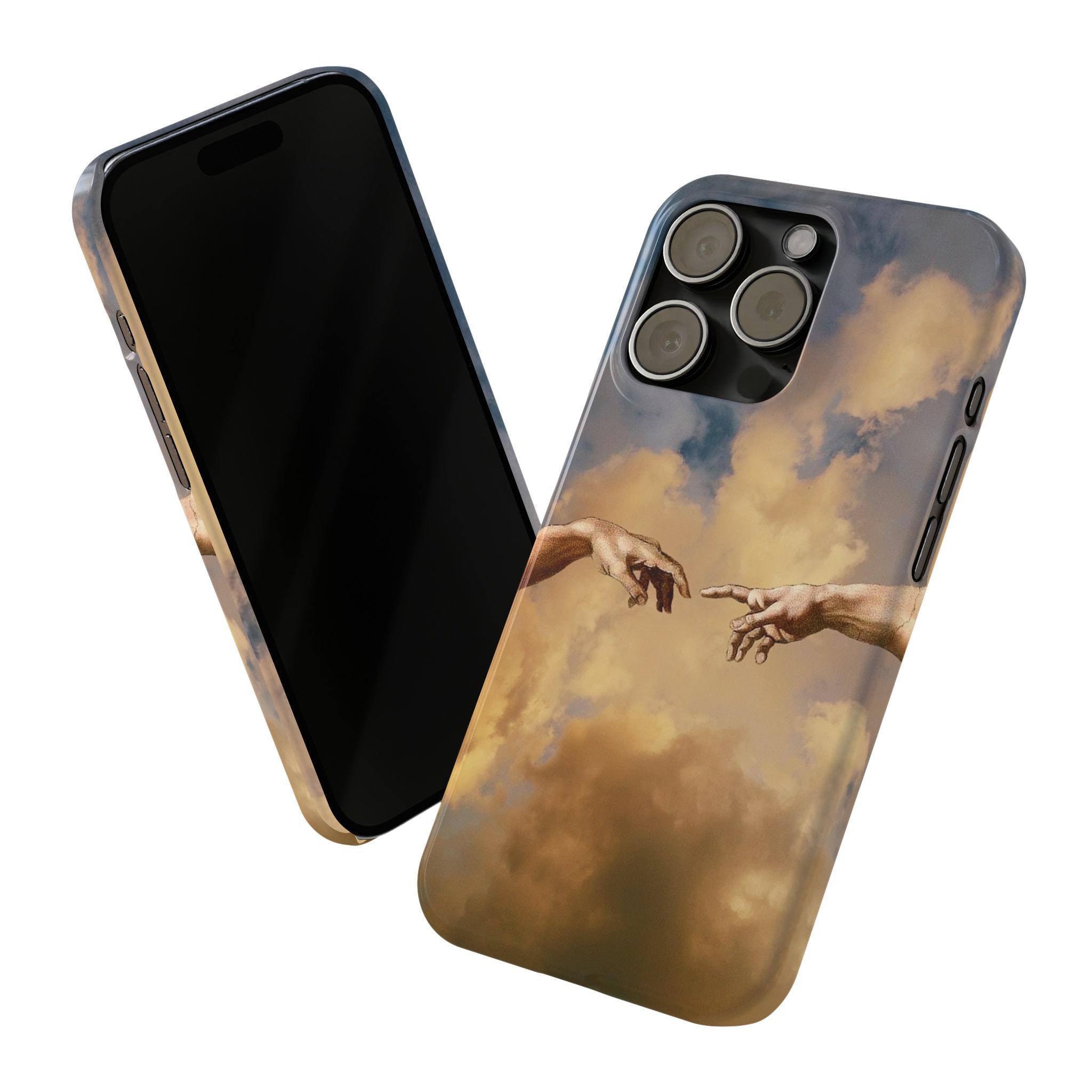 Michelangelo "the Creation of Adam" Phone Case for iPhone 15 14 13 12 ...