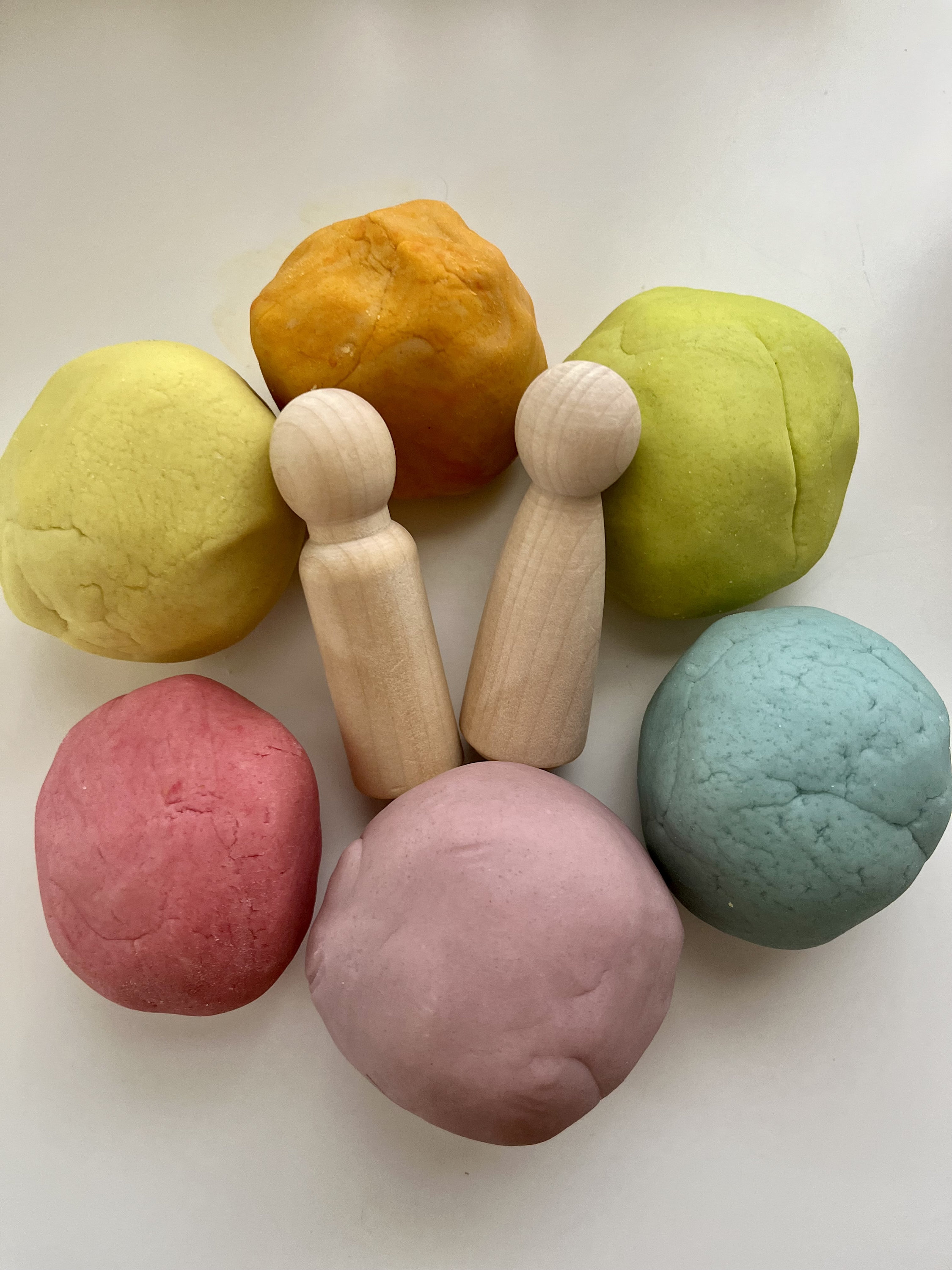 Spring Organic Playdough Gift Set Girl Gift Toddler Gift Summer ...