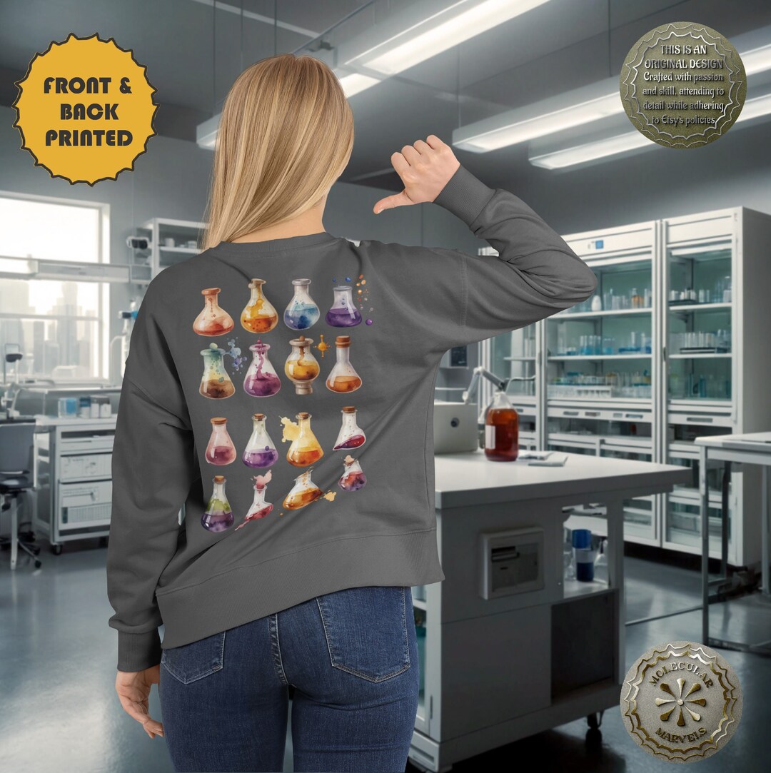 Chemistry Sweatshirt for Chemist and Science Lovers, Apparel for ...