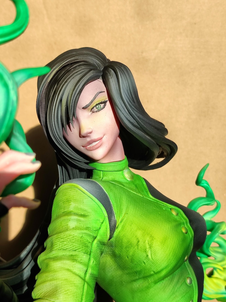 Kim Possible's Shego (CA3D Studios) Painted - Etsy