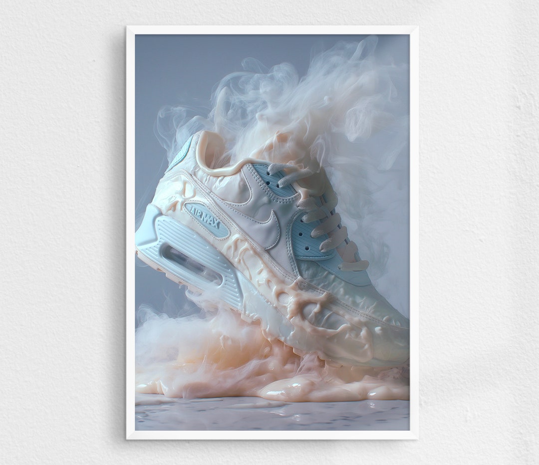 Melted Air Max - Nike - AI Art - Etsy